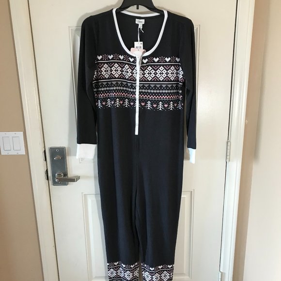 Jenni | Intimates & Sleepwear | Nwt Jenni Thermal One Piece Pajama ...